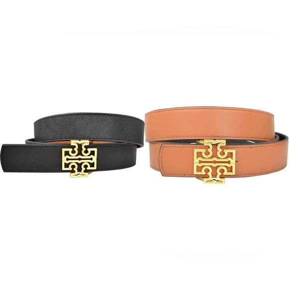 Tory Burch | Accessories | Nwot Tory Burch Britten Logo Reversible ...